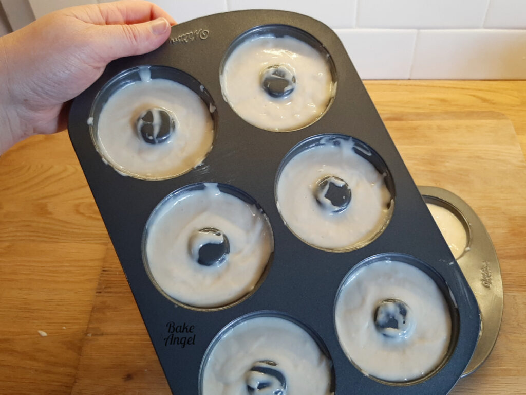 Vegan Baked Ring Donuts - Two Ways - Bake Angel