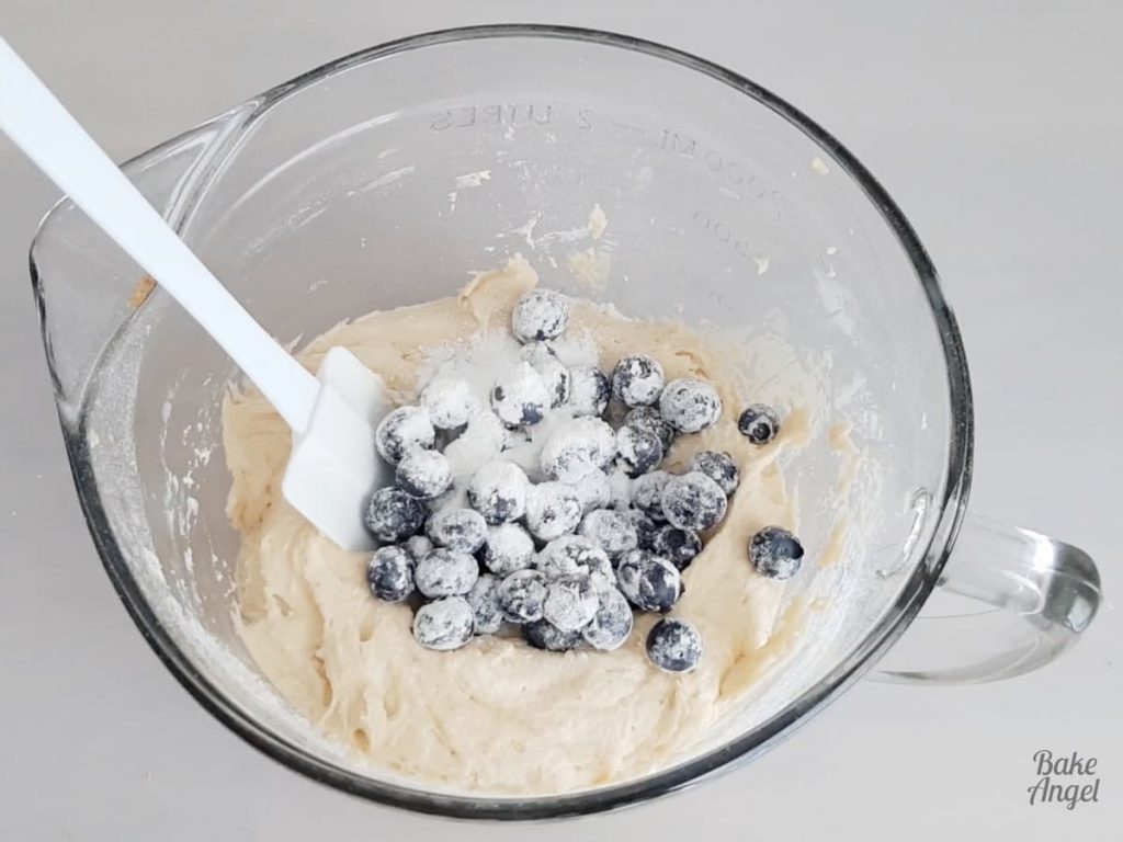Dairy Free Blueberry Burst Muffins - Bake Angel