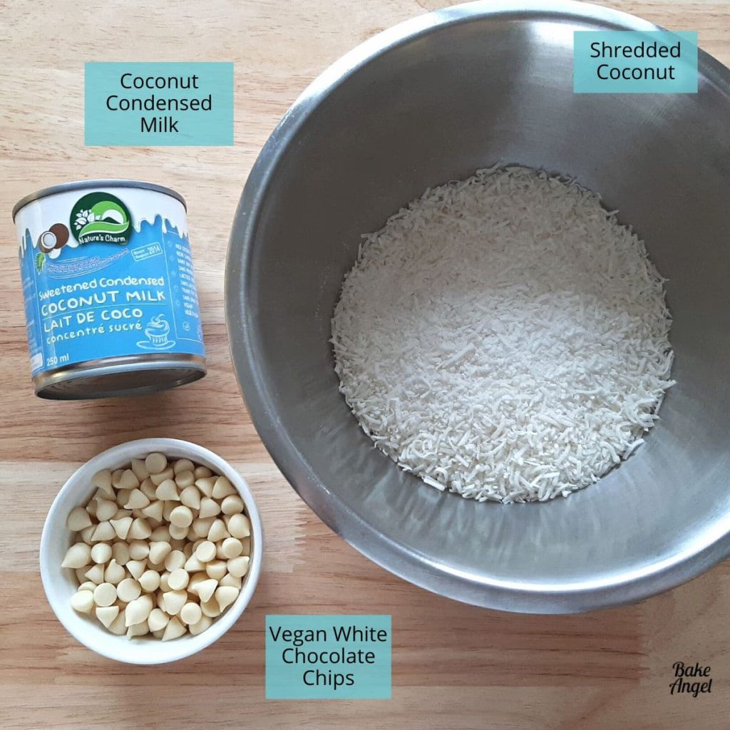 3 Ingredient Coconut Bliss Balls - Bake Angel