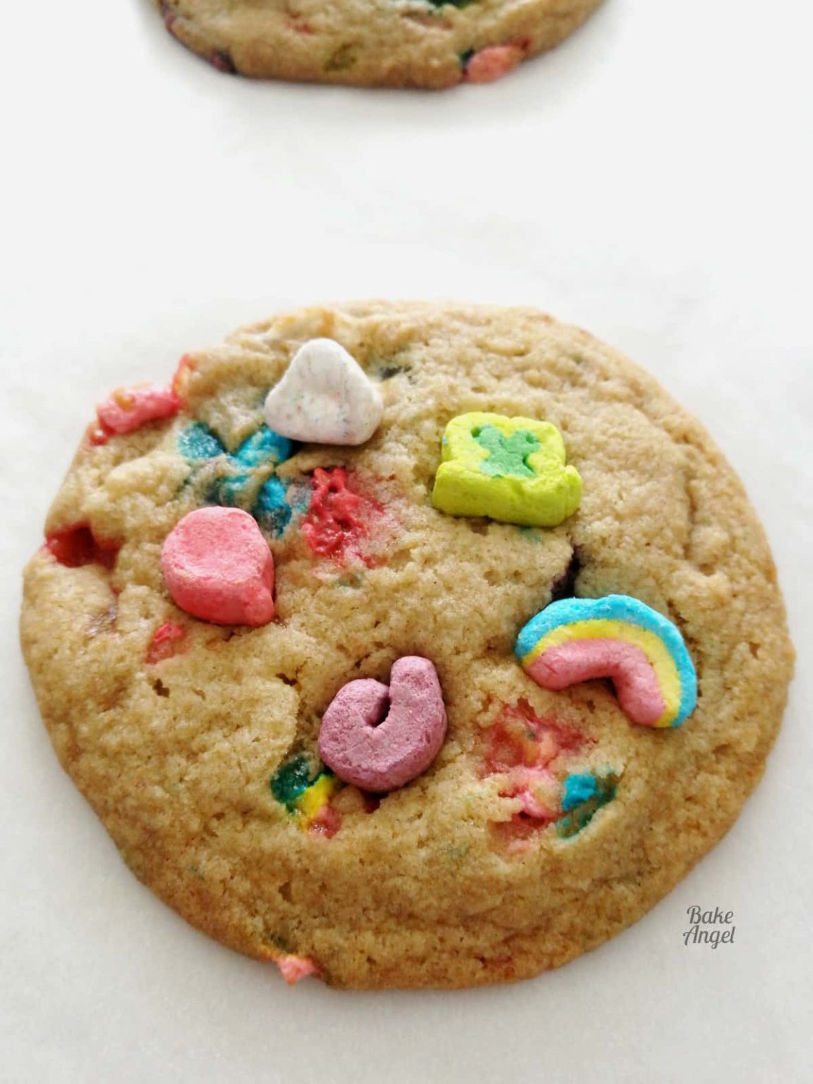 Dairy Free Lucky Charms Drop Cookies - Bake Angel