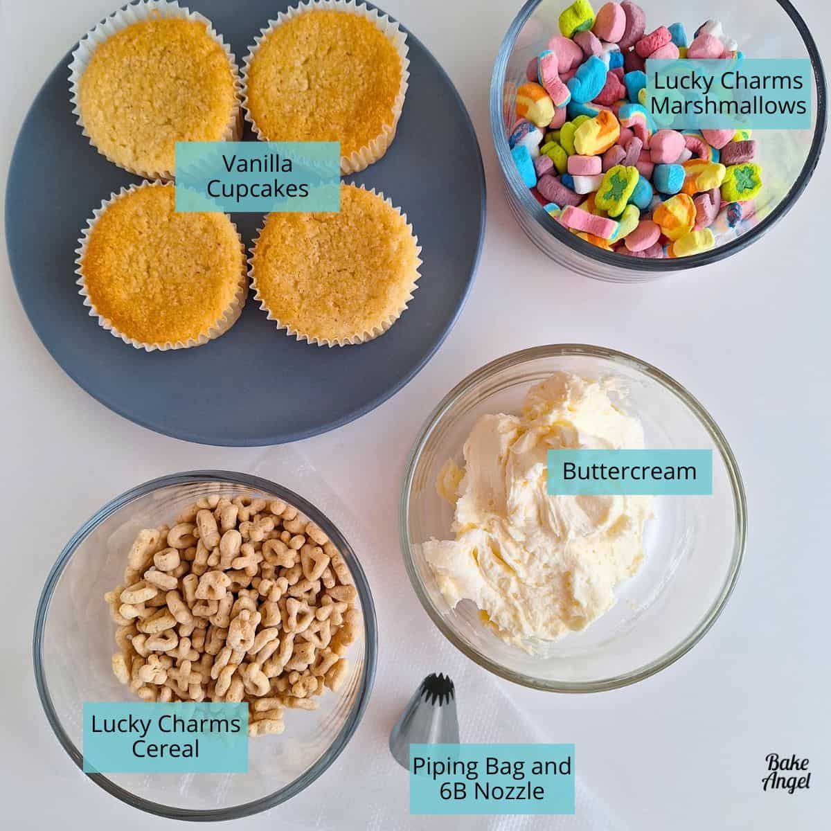 Small Batch Lucky Charms Buttercream - Bake Angel