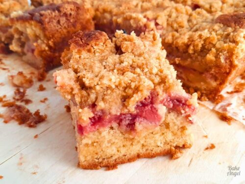 Summer Fruit Crumble Cake - Dairy and Gluten Free - Bake Angel