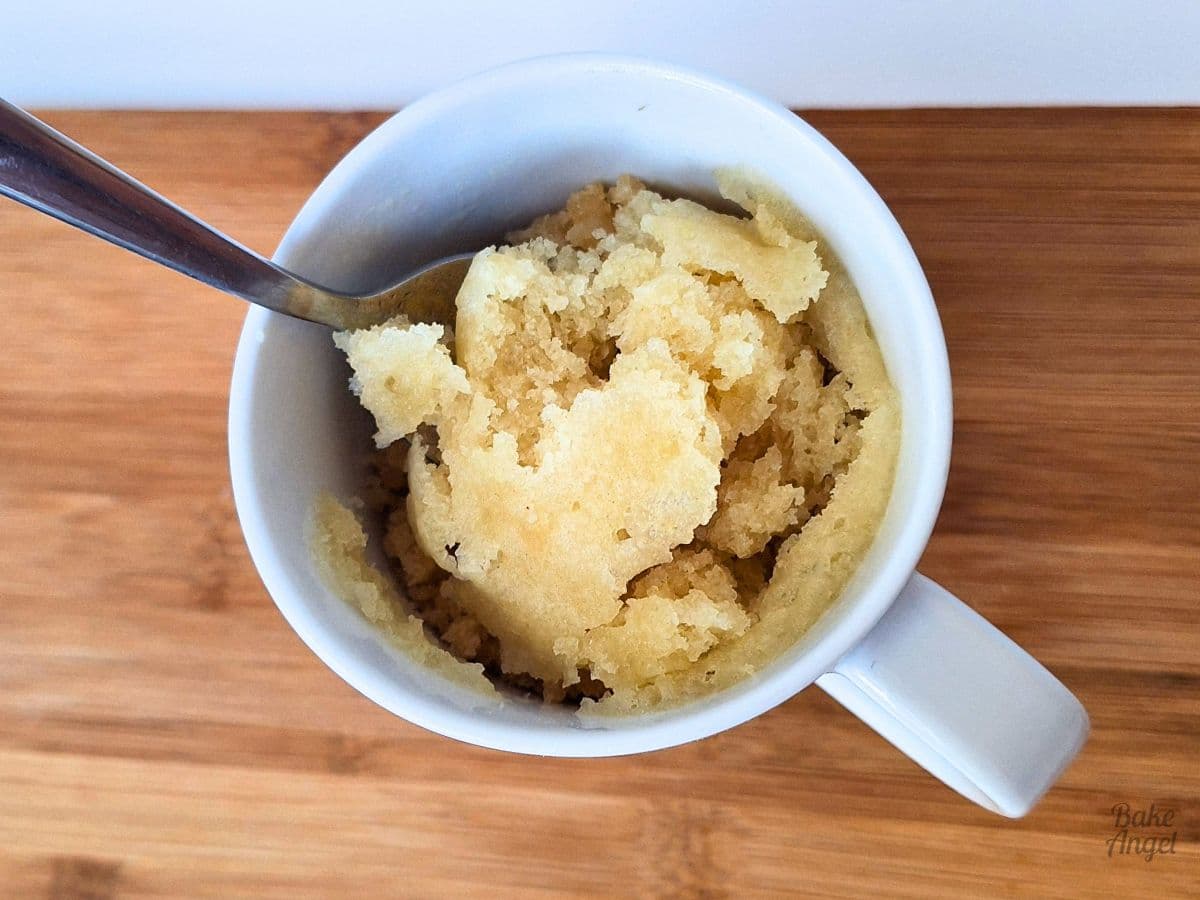 Delicious 3-Minute Vegan Mug Cake - Bake Angel